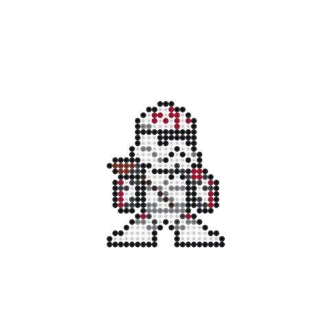 Clone Trooper Fordo Perler Bead Pattern Perler Bead Patterns Beading