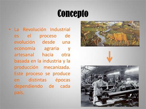 PPT LA REVOLUCIÓN INDUSTRIAL PowerPoint Presentation free download