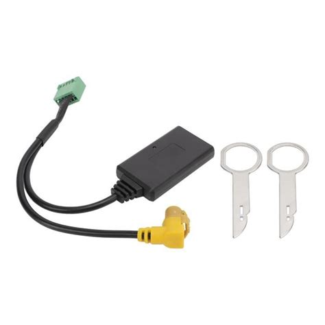JUZ adaptateur d entrée AUX Bluetooth Bluetooth 5 0 entrée auxiliaire