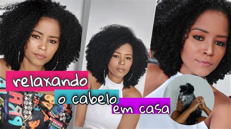 Como Relaxar O Cabelo Em Casa Sem Perde A Defini O Crespas E