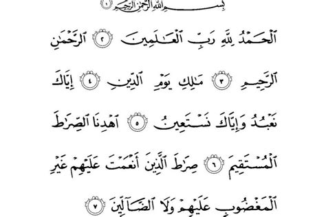 Arti Surat Al Fatihah Arab Dan Latinnya Lengkap Varia Katadata Co Id
