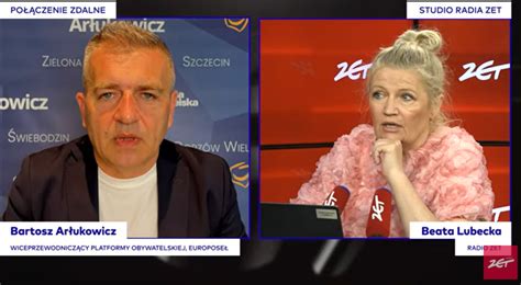 Gość Radia ZET Bartosz Arłukowicz u Beaty Lubeckiej 19 lipca 2023