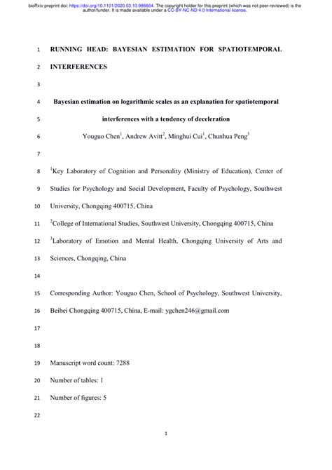 pdf bayesian estimation on logarithmic scales as an explanation for spatiotemporal