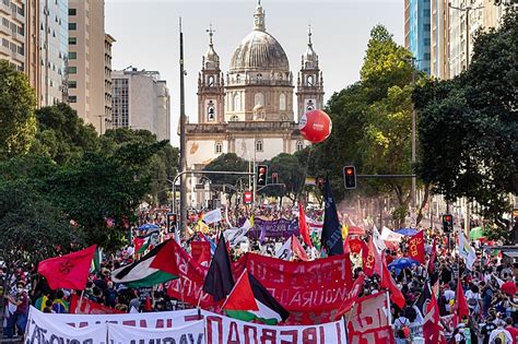 Ato Contra Bolsonaro No Rio De Janeiro Leva Mil Pessoas Pol Tica