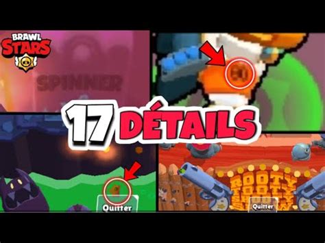17 Choses Que Vous IGNOREZ Sur Brawl Stars YouTube