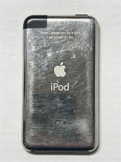 Apple IPod Touch 8GB Silver Model A1213 EBay