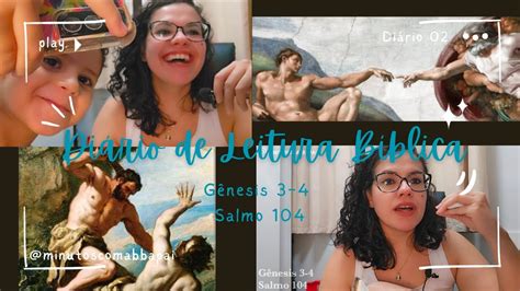 A QUEDA do HOMEM Gênesis 3 4 Salmo 104 YouTube