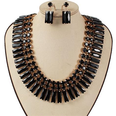 Crystal Necklace Set DDFLimport Wholesale Fashion Jewelry