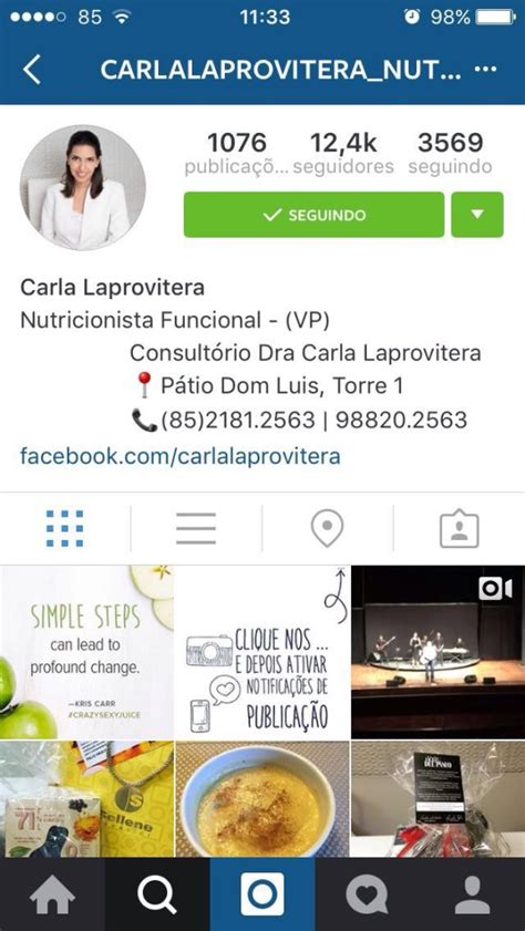Perfis No Instagram Dicas E Receitas Saud Veis Pra Voc Seguir