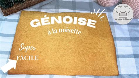 Génoise à la noisette pour vos bûches de noël et gâteaux roulés