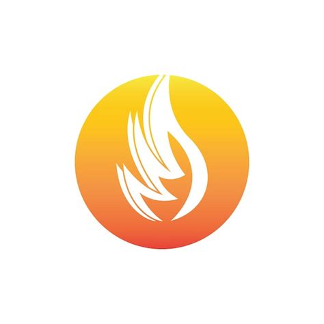 Premium Vector Fire Flame Logo Vector Template Illustration