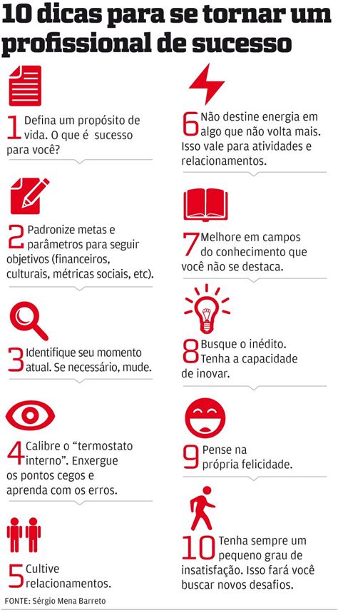 10 Dicas Para Se Tornar Um Profissional De Sucesso