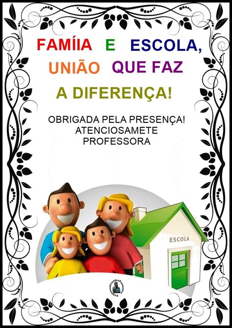 Mensagem Reunião de Pais Reunião de pais e mestres Frases de