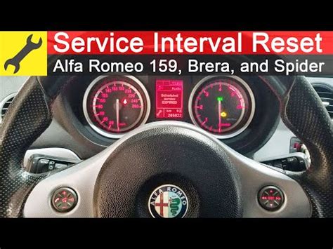 Come Resettare La Spia Dell Olio Motore Sulla Alfa Romeo 159 Brera