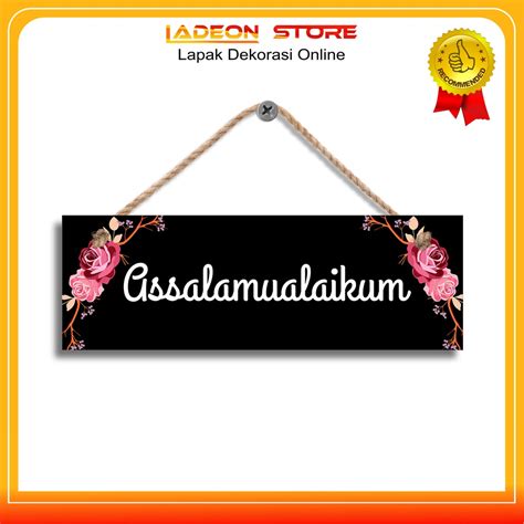 Jual Hiasan Dinding Gantungan Walldecor Hiasan Pintu Masuk