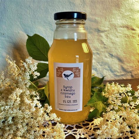 Syrop z kwiatów bzu czarnego 300ml edycja limitowana