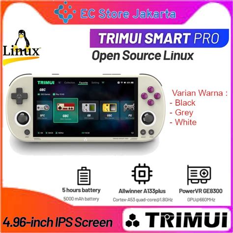 Jual TRIMUI Smart Pro Portable Handheld Retro Video Game Console Player