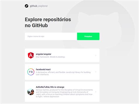 GitHub AdSoNaTuRaL Github Explorer A Simple Web Development Using