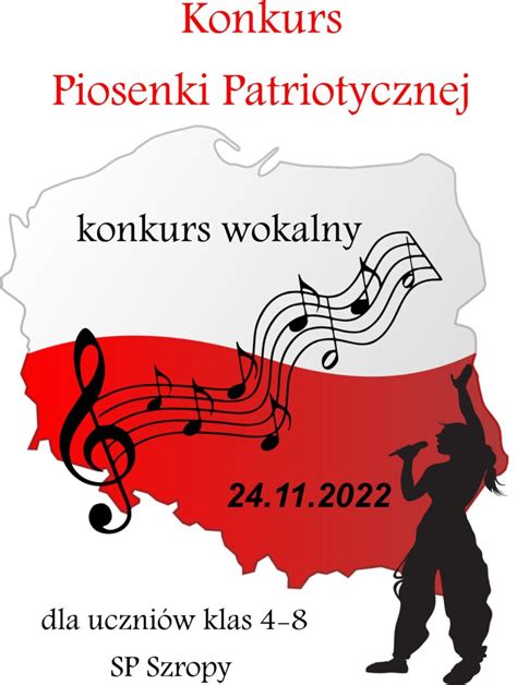 Konkurs wokalny Piosenka Patriotyczna Szkoła Podstawowa im