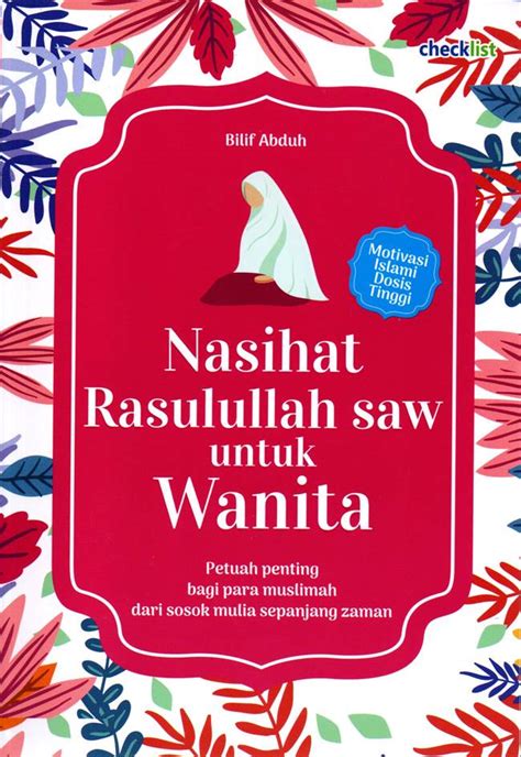 Jual Buku Nasihat Rasulullah Saw Untuk Wanita Karya Bilif Abduh Toko