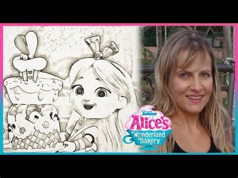 Alice S Wonderland Bakery Coloring Page