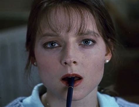 Jodie Foster As Clarice Starling In Silence Of The Lambs Jodie Foster Clarice Starling The