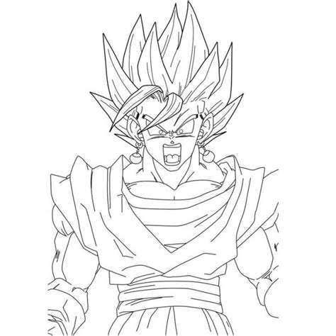 Pratique Coloriage Sangoku Ultra Instinct Pictures Coloriage