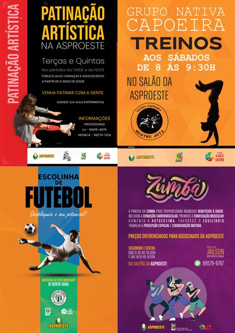 ATIVIDADES NA ESPORTIVAS NA ASPROESTE DESCONTO PARA ASSOCIADOS