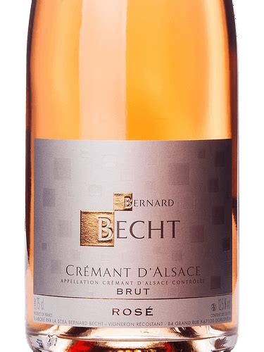 Bernard Becht Crémant d Alsace Rosé Brut Vivino 日本