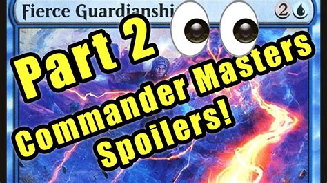 More Commander Masters Spoilers Youtube