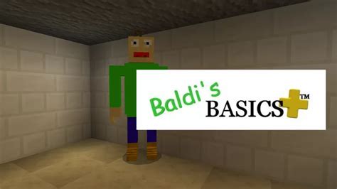 Baldis Basics Minecraft Bedrock Map Minecraft Map