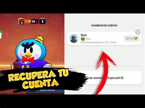 COMO RECUPERAR Mi CUENTA De BRAWL STARS En 2022 COMO RECUPERAR Mi