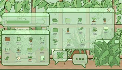 Botanical Desktop Aesthetic I 2024