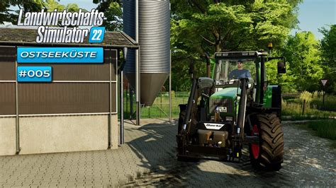 LS22 an der Ostseeküste 005 ersten Ställe für den Hof FARMING