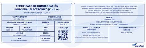 Certificado de Homologación de un vehículo Qué es y cuál es su