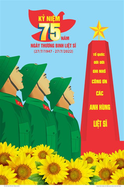 Tuyên truyền kỷ niệm 75 năm ngày Thương binh Liệt sĩ 27 7 1947 27