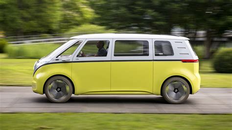 Eletro Bulli VW I D Buzz 2017 Im Fahrbericht Auto Motor Und Sport