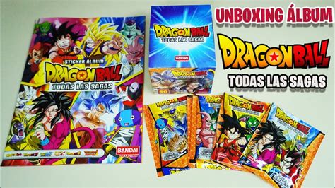 Álbum Dragon Ball Todas las Sagas 2023 Unboxing colección Definitiva