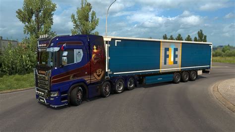 Strasbourg To Lyon Euro Truck Simulator 2 Scania S730 8x4 YouTube