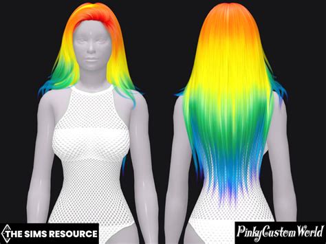 The Sims Resource Fantasy Retexture Of Orchid Hair By Nightcrawler