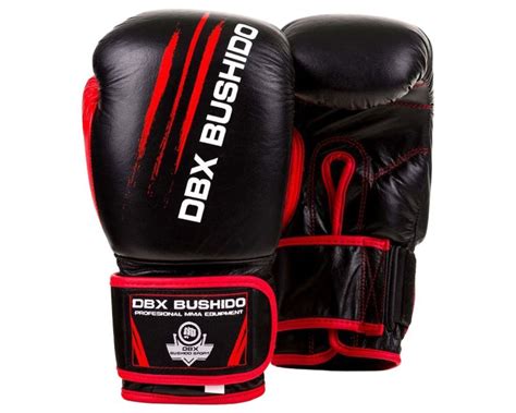 Rękawice bokserskie DBX Bushido ARB 415 10 oz Czarne Czerwone sklep