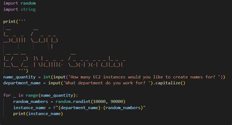 luit project 10 creating an ec2 name generator via python by samuel colon ai mind