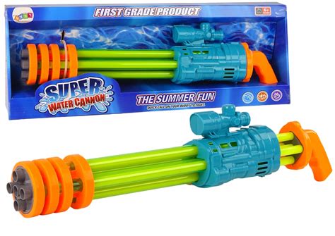 Pistolet Na Wodę 56 cm Niebieski Broń Wodna 13497002821 Allegro pl