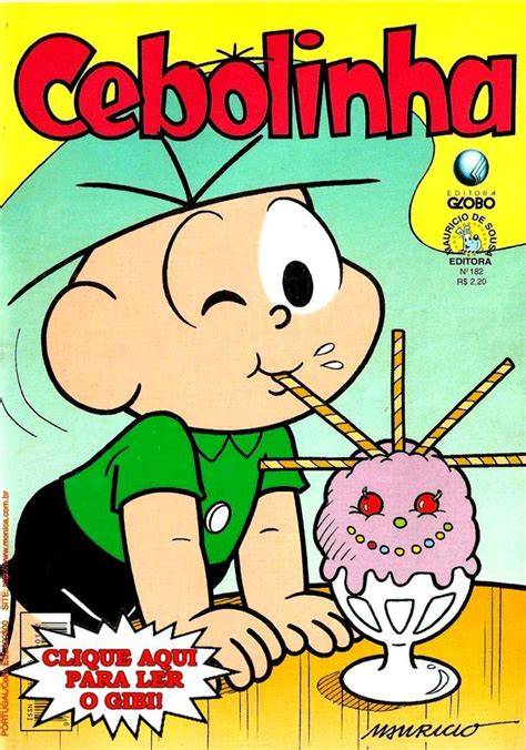 Revistinha do Cebolinha Nº 182 Editora globo Turma da mônica gibi