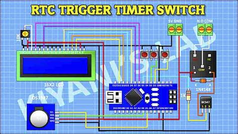 How To Make RTC Relay Timer Trigger Switch TRONICSpro