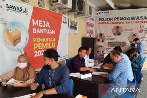 Bawaslu Tangerang Perpanjangan Masa Pendaftaran Anggota Panwascam