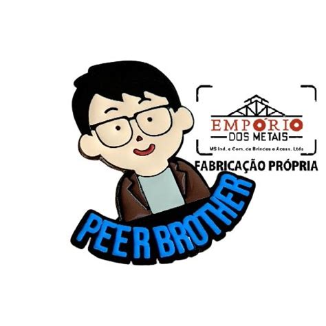 PIN EM RELEVO 2697 Pins em relevo Personalizados Empório dos