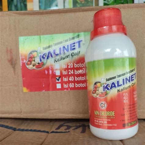 Jual KALINET 250 ML SUPLEMEN TANAMAN KALIUM CAIR Shopee Indonesia