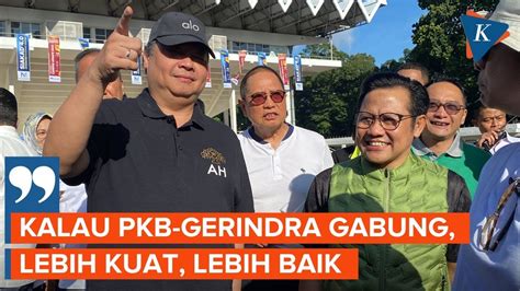 FULL Pertemuan Airlangga Muhaimin Golkar Buka Peluang PKB Gerindra