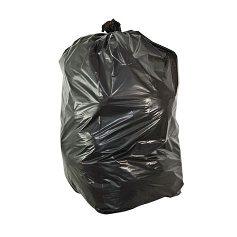 10 Sacs Poubelle 130 Litres Standards Noirs Chez Rentreediscount